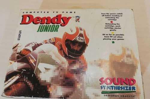 Оригинальная коробка Dendy Junior 1992
