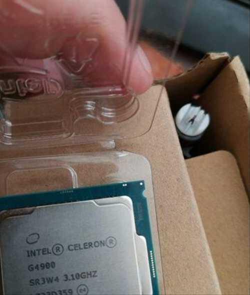 Процессор intel celeron g4900 1151v2 BOX