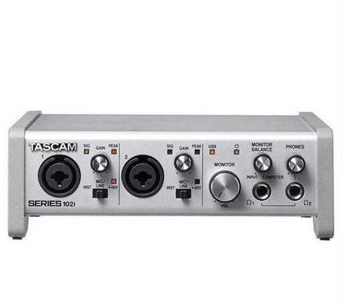 Tascam series 102i USB аудио/midi интерфейс