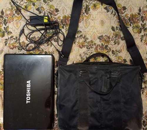Ноутбук Toshiba Satellite l670 1ek + сумка