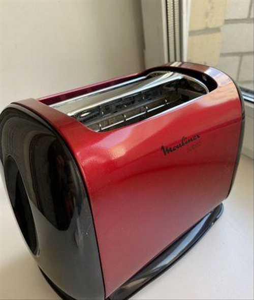 Тостер Moulinex Subito Red Wine LT120530