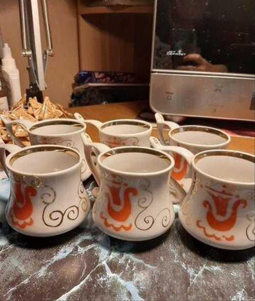 Кофейные чашки СССР ладья