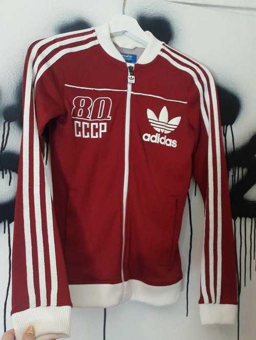Олимпийка Adidas 80 СССР кофта куртка