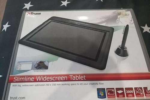 Графический планшет Trust slimline widescreen tabl