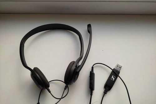 Компьютерная гарнитура Sennheiser pc 8 chat usb