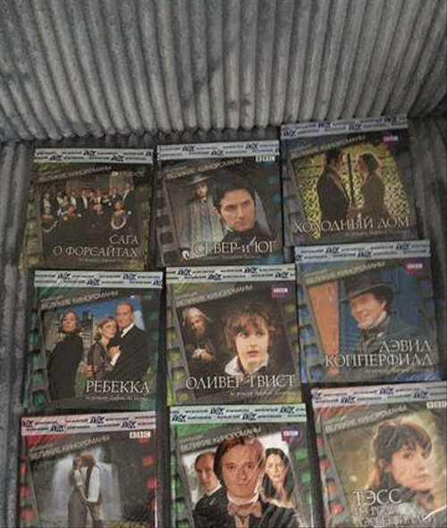 Великие кинороманы на CD диске коллекция мк