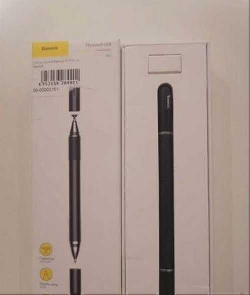 Стилус-ручка Baseus acpcl-01 черный
