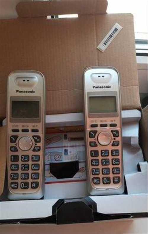 Телефон беспроводной (dect) Panasonic KX-TG2512RUS