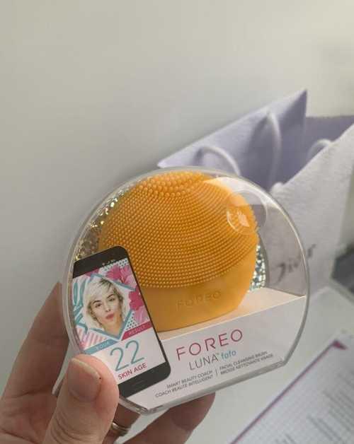 Щёточка для очищения лица luna fofo от foreo