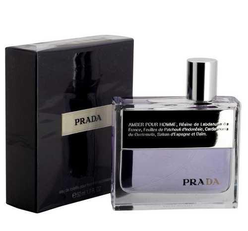 Prada amber pour homme туалетная вода оригинал