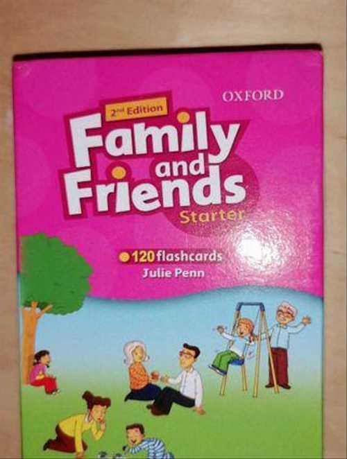 Family and friends starter flashcards карточки