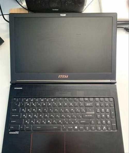 Ноутбук MSI GS63 Stealth 8RE GTX 1060 8750H