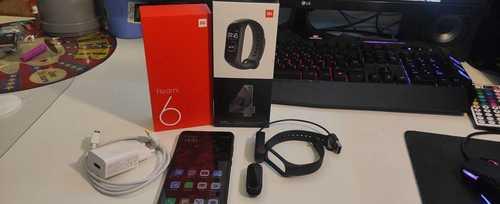 Xiaomi redmi 6 3/32gb + Mi band 4