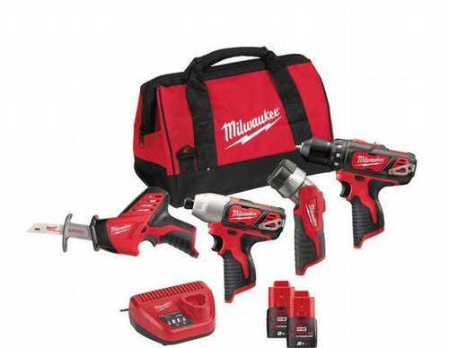 Набор Milwaukee M12 BPP4A-202B