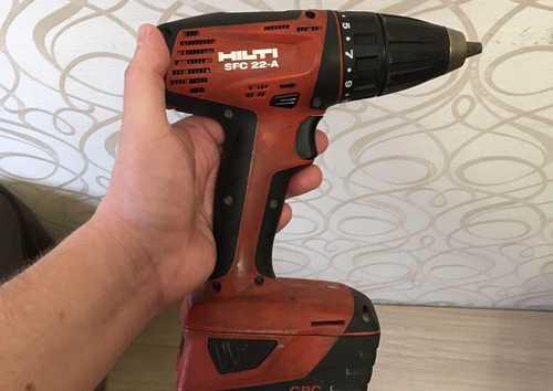 Шуруповёрт hilti sfc 22a