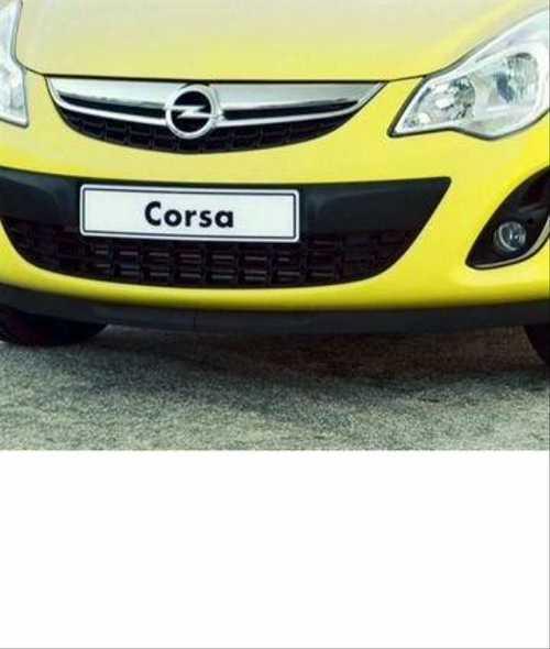 Губа на бампер Opel Corsa