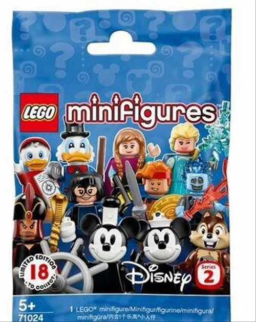 Lego Minifigures 71024 Серия Disney 2