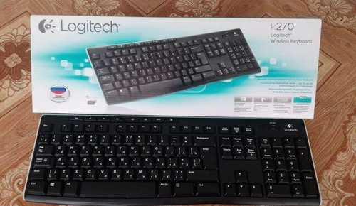 Клавиатура беспроводная Logitech k270