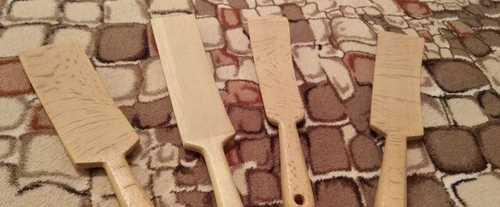 Кухонные деревянные лопатки