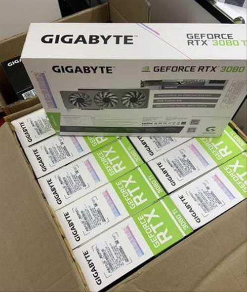Видеокарта RTX 3080ti Gigabyte vision