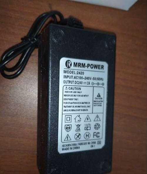 Блок питания ac/dc adapter 24v 2a