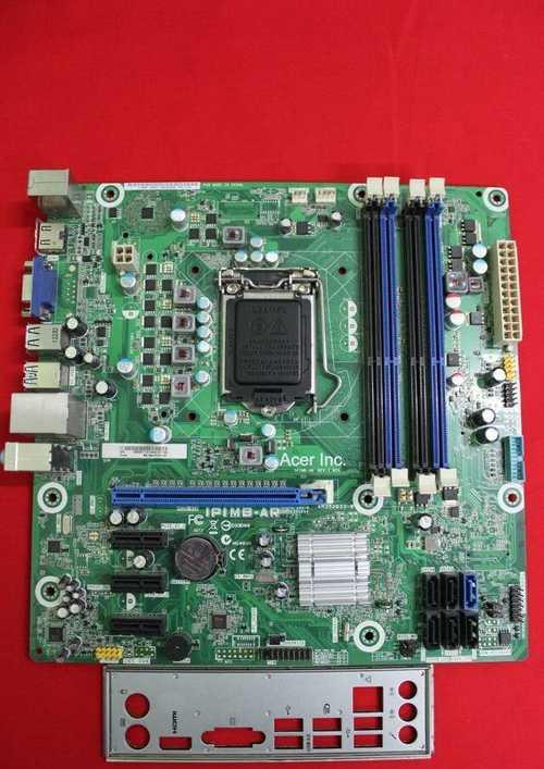 Acer ipimb-AR REV 1.02A mATX LGA1155. Чипсет B75