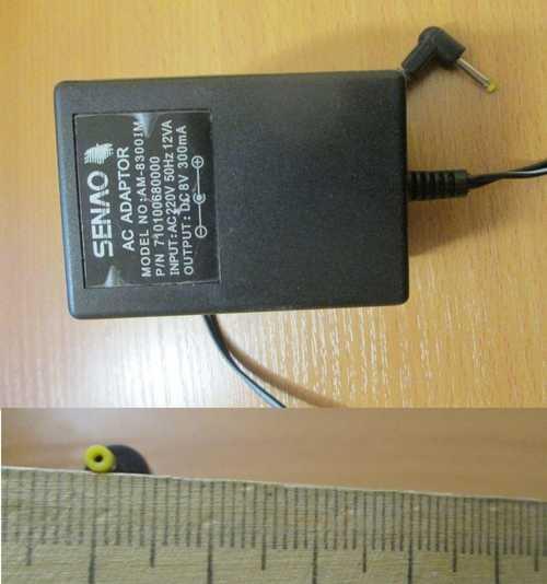 Зарядка адаптер 8V 300mA AM-8300IM
