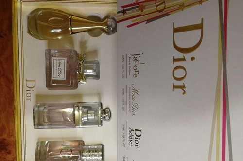 Подарочный набор духов Dior