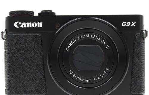 Canon powershot G9X II black