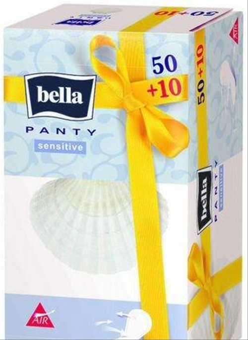 Прокладки гигиенические Bella Panty Sensitive (ежедневные), 50+10 штук