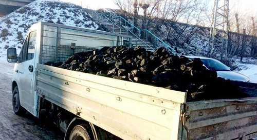 Уголь каменный на газель некст 3тонны