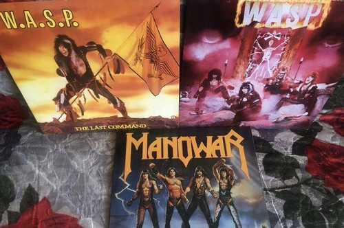 W.A.S.P., Manowar оригинальный винил