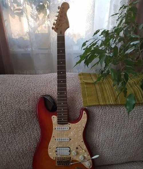 Продаю электрогитару phil PRO Stratocaster Cherry