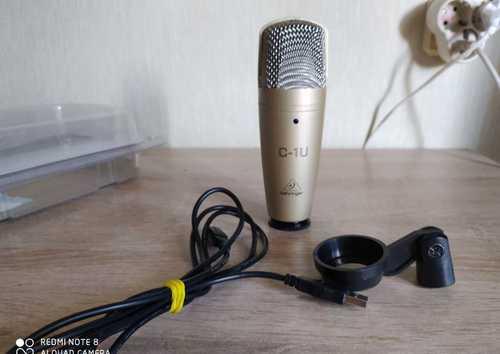 Студийный USB - микрофон behringer C-1U