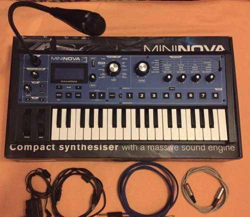 Novation mininova комплект +