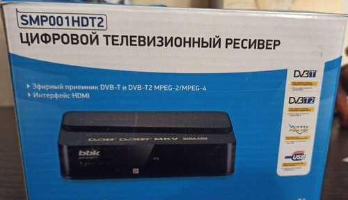 Цифровой телевизионный ресивер BBK SMP001HDT2