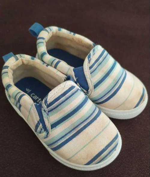 Кеды слипоны Carter's 21р