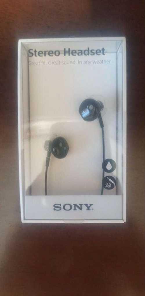 Наушники внутриканальные Sony STH32 Black