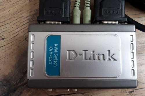 KVM переключатель D-Link KVM-121