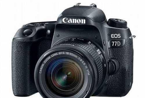 Canon EOS 77D kit 18-55mm is STM новый в упаковке