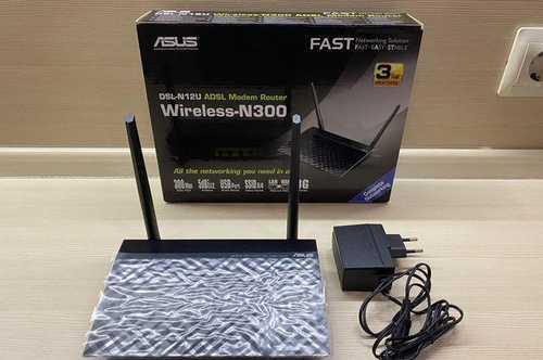 Роутер asus DSL-N12U Wireless-N300