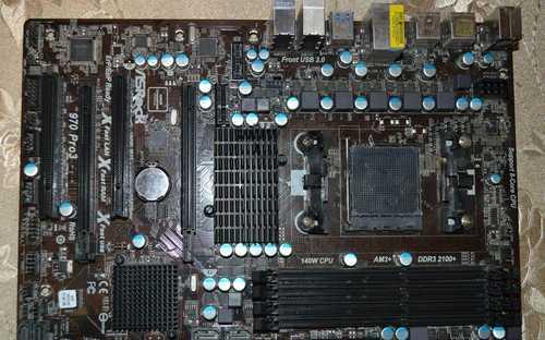 Asrock 970m pro3 + AMD FX8350 + 16gb