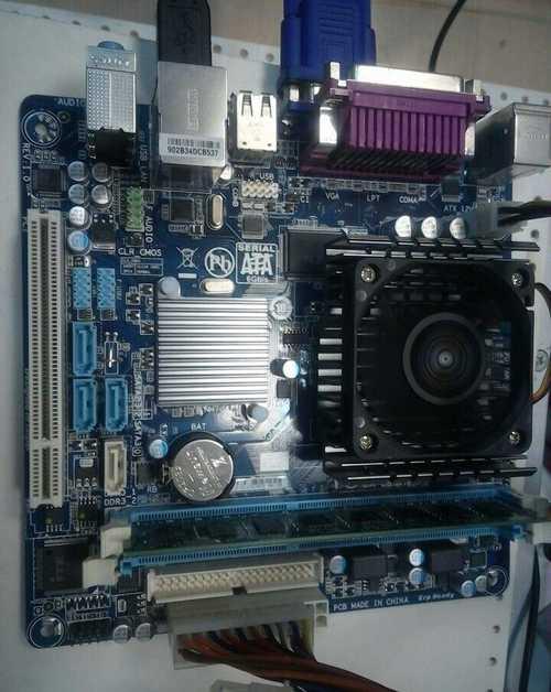Celeron 1.5 ghz мат плата mini-itx