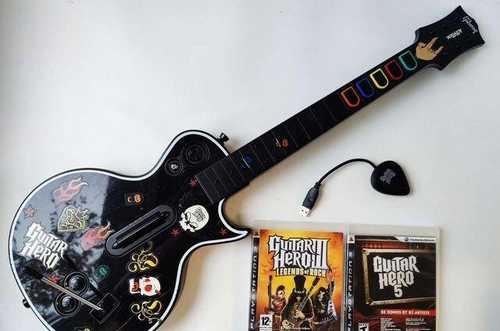 Гитара Guitar Hero Playstation 3