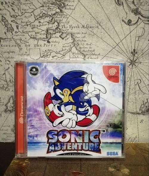 Оригинальный диск игры «Sonic Adventure»
