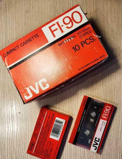 Аудиокассеты JVC FI-90