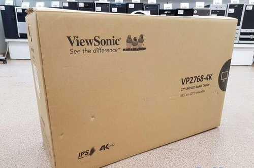 Новый монитор 27'' ViewSonic VP2768-4K IPS LED 4K