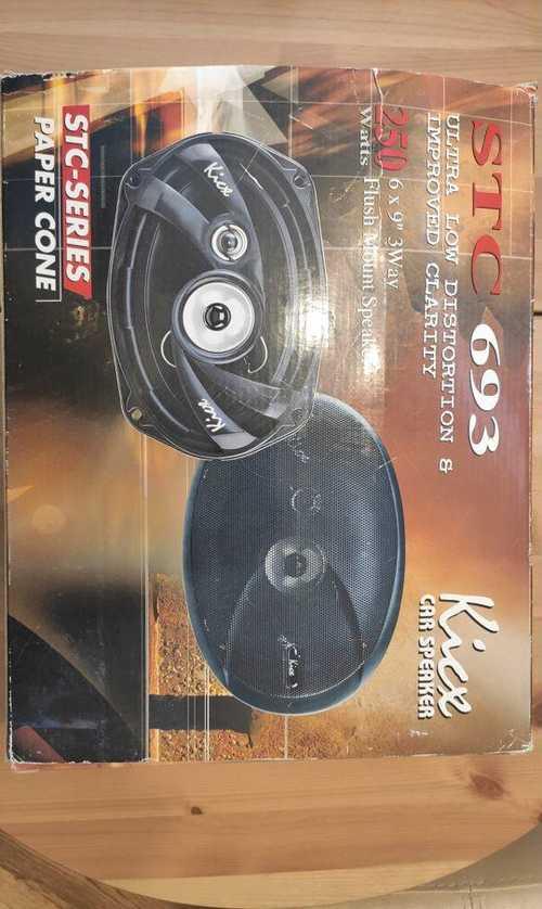 Колонки в авто Kicx STC-693, 100Вт, 6х9 дюймов