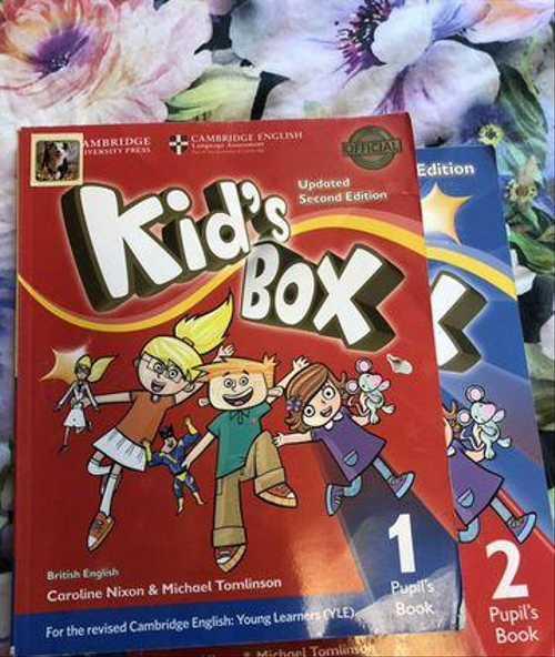 Учебники Kid’s Box 1 и Kid’s Box 2