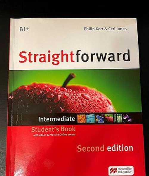 Straightforward intermediate student. Straightforward Intermediate. Straightforward Elementary second Edition.